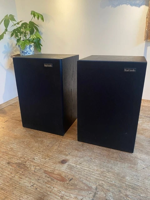 ROYD CONISTON 2 vintage loudspeakers pair in Black Ash. £175.00 ...