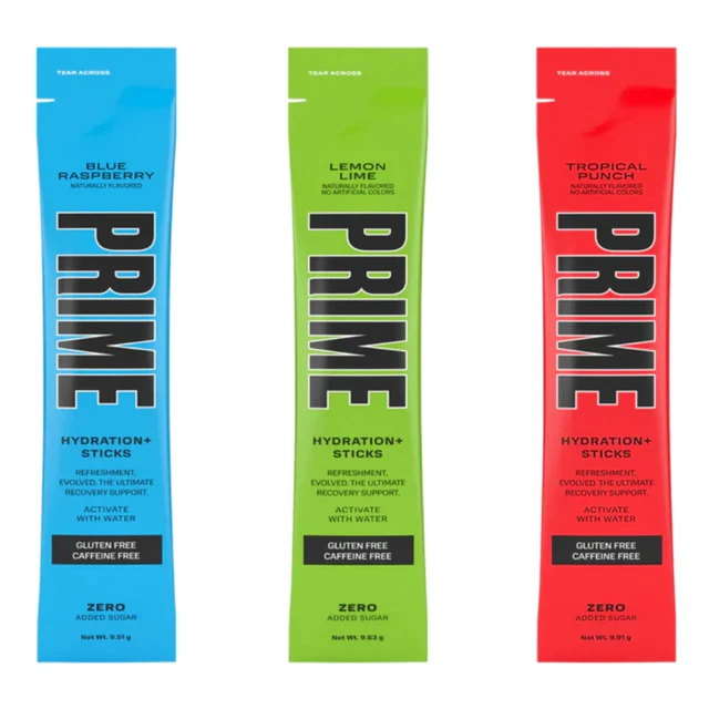 PRIME HYDRATION ENERGY Drink powder Multiple flavours Logan Paul & ksi ...