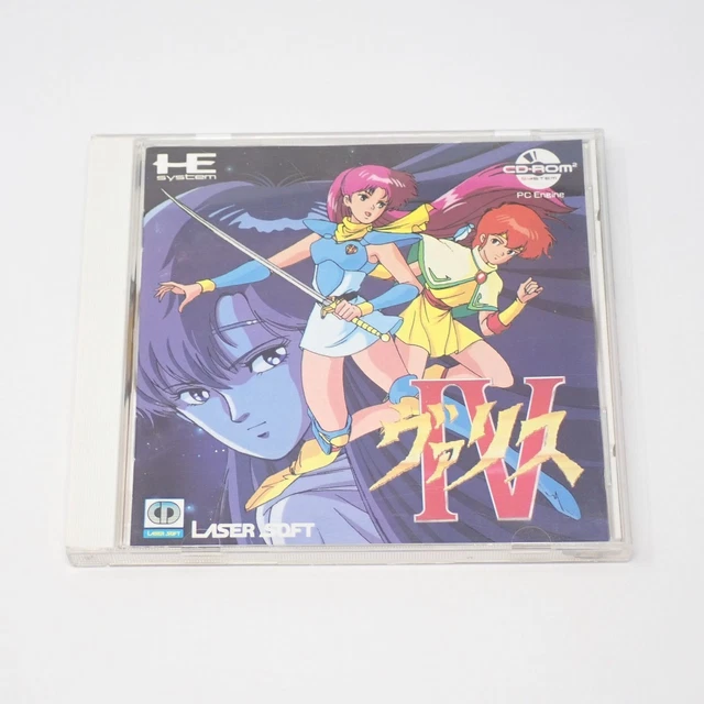 VALIS IV PC Engine Nippon Telenet Case manual included Japan Region $92 ...