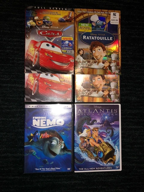 ATLANTIS MILO'S RETURN, Cars, Finding Nemo, Ratatouille, Dvds-Disney ...