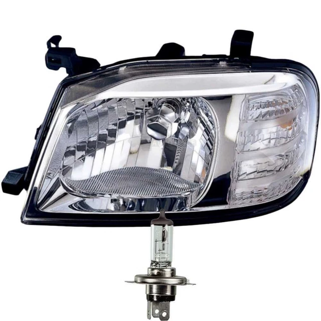 FARO HALÓGENO IZQUIERDA para Nissan Navara D22 Año Fab. 01.97- H4 Incl ...