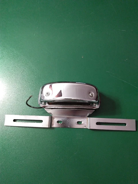 VINTAGE CMC/CLASSIC MOTOR Carriage MG-TD Rear License Plate Holder w ...