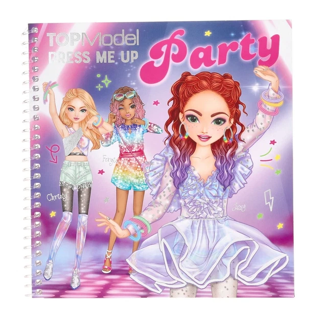 ALBUM COLORIAGE TOP Model Dress me up modèle Party EUR 12,00 - PicClick FR