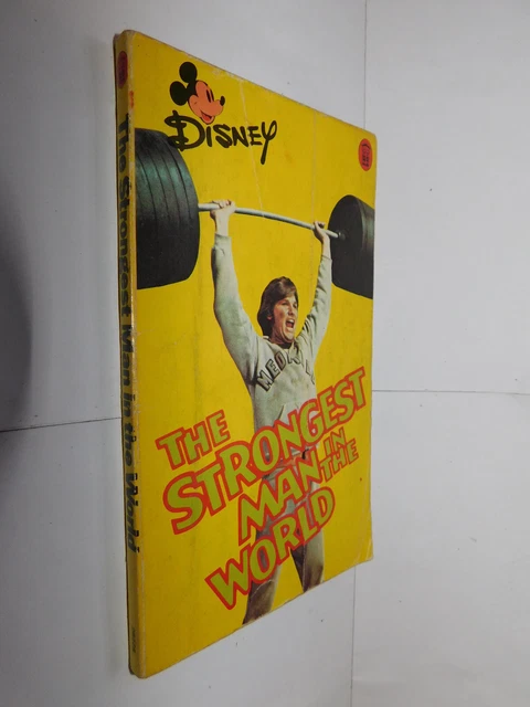 DISNEY THE STRONGEST Man In The World by Ann Spanoghe PB 1976 Kurt ...