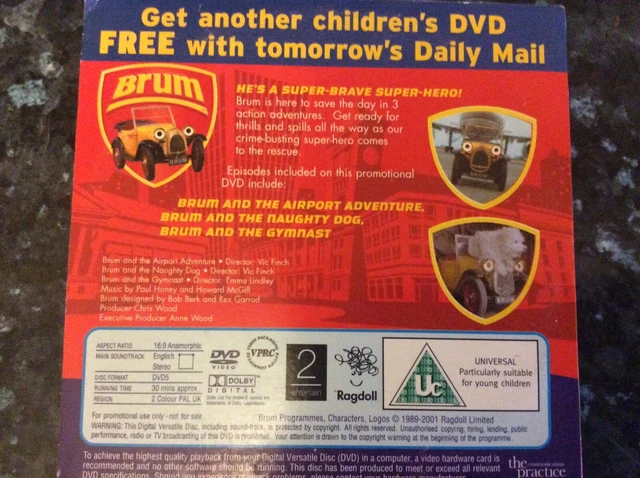 BRUM DVD !!! 3 super adventures !!! The cheapest for sale on eBay ...