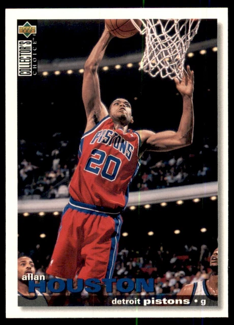 1995-96 COLLECTOR'S CHOICE I Allan Houston Detroit pistons #47 EUR 1,10 ...