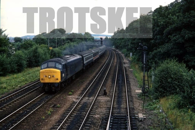 35MM SLIDE BR British Railways Diesel Loco Class 45 45145 Tapton ...