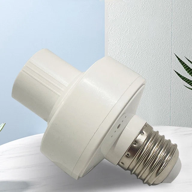 EASY INSTALL FOR E27 Socket Smart Lamp Holder with For Voice Activation ...
