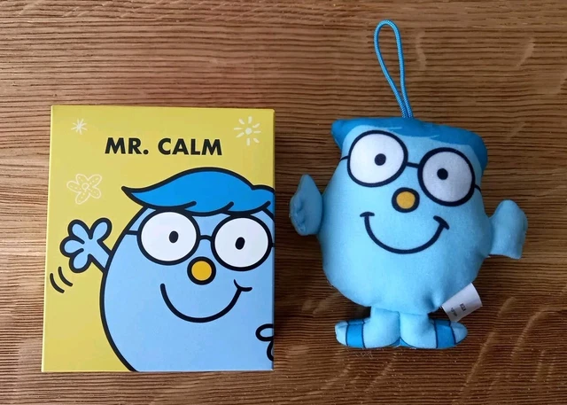 MR MEN MR CALM Happy Meal McDonald's 2024 Teddy Plush Toy £2.49 ...