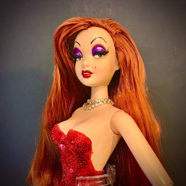 DISNEY 17” LIMITED Edition Doll Designer Jessica Rabbit OOAK Roger ...