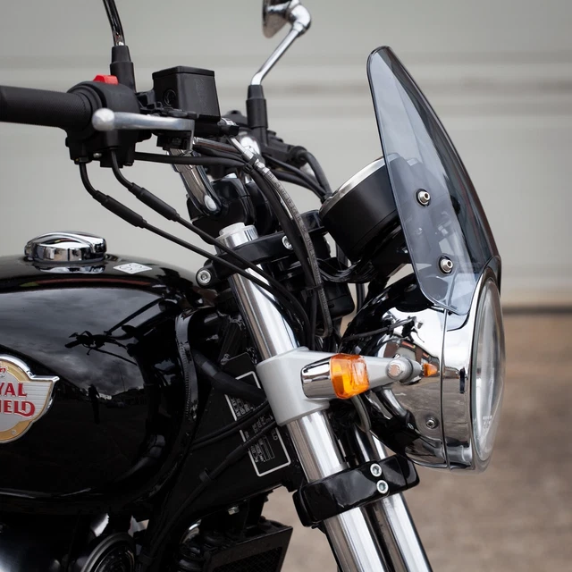 GENUINE DART CLASSIC Flyscreen for Royal Enfield Interceptor £79.95 ...