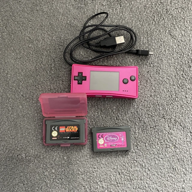 NINTENDO MICRO GAMEBOY advance handheld console with two games OFFERS £ ...