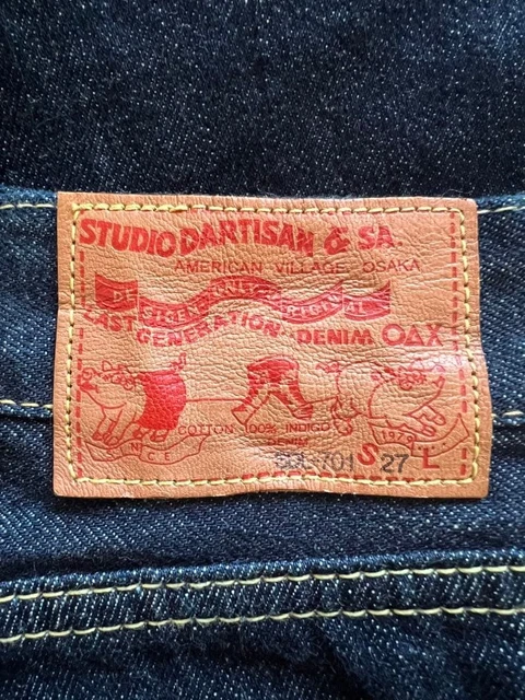STUDIO D'ARTISAN SDL-701 W27 Red and Blue Selvedge #0114 £146.33 ...