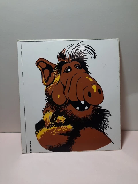 GROSSER DDR ALF Aufkleber NULL PROBLEMO 80er Sticker Vintage Rarität ...