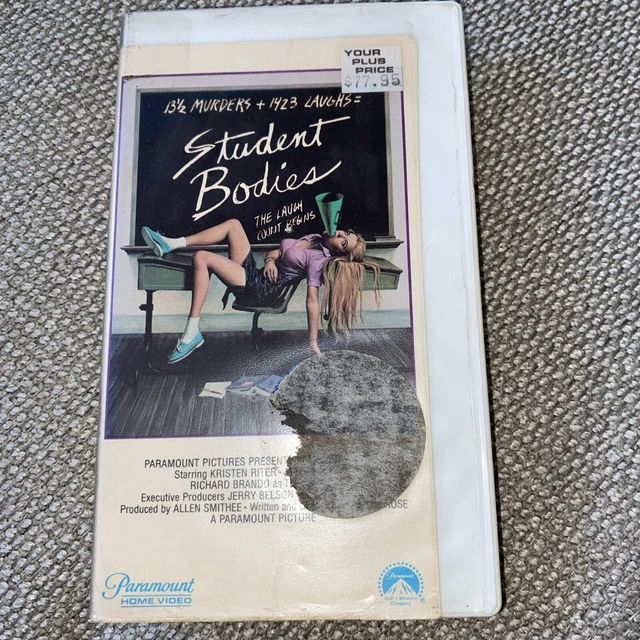 STUDENT BODIES (VHS) Horror Comedy 80s E2 £46.91 - PicClick UK