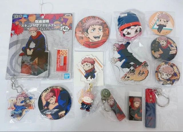 JUJUTSU KAISEN ITADORI Yuji supporto acrilico portachiavi distintivo ...