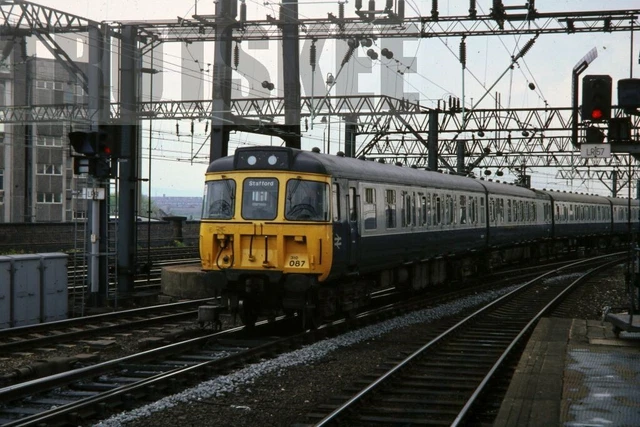 35MM SLIDE BR British Rail Electric EMU Class 310 087 1982 Original £4. ...