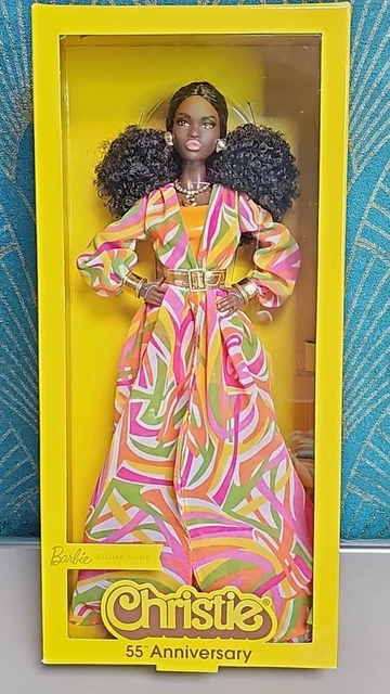 BARBIE SIGNATURE CHRISTINE Etichetta d'oro 55° anniversario, N.f. EUR ...