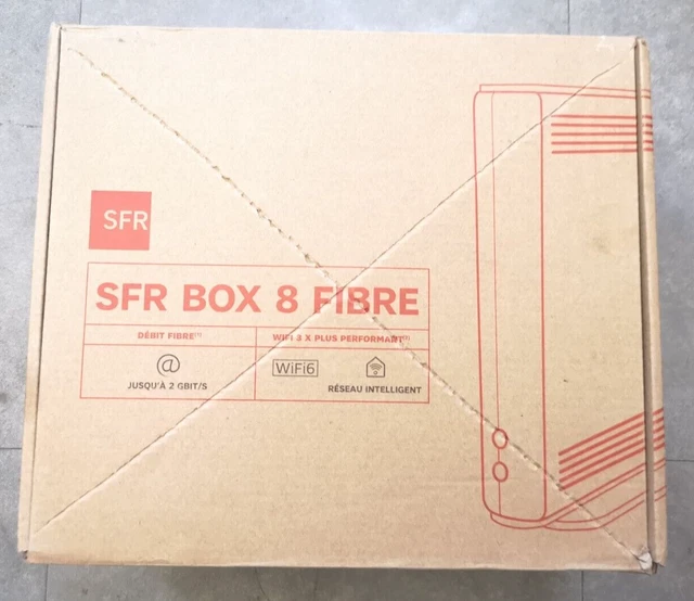 SFR BOX 8 Modem Routeur Fibre NB8 WiFi 6 -Model ALGP2-ALB-r1 ( NEUF ...