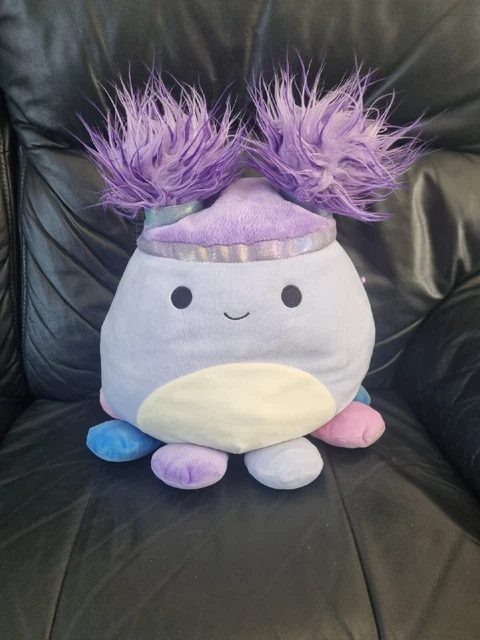 SQUISHMALLOWS SQUISH-DOOS BEULA the Octopus 12" Plush Super Soft Fuzzy ...