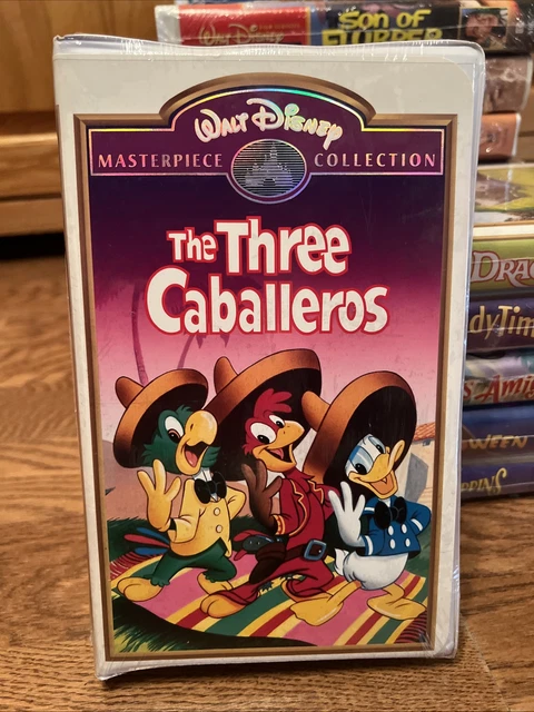 THE THREE CABALLEROS, Walt Disney, Masterpiece Collection (1994, VHS ...