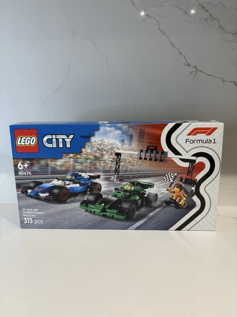 LEGO CITY F1 Grid with VCARB Sauber Race Cars (60474) – Brand New ...