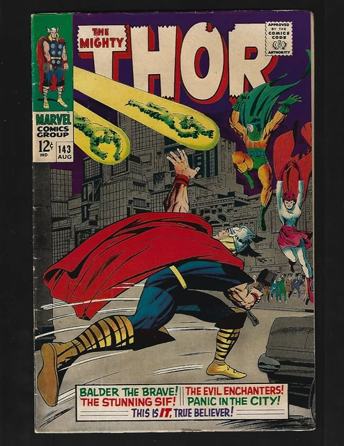 THOR #143 FN + Kirby 1er enchanteurs trois talisman vivants et Shezada ...