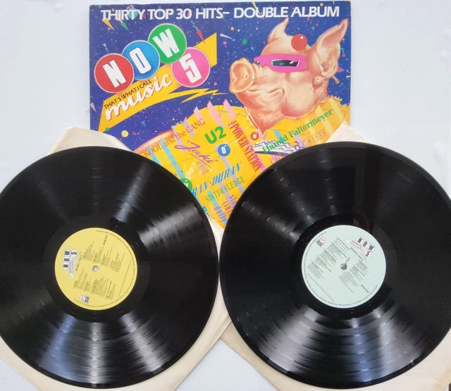NOW THAT'S WHAT I Call Music 5 - Vinyl 2 x LP Album record 1985 ...