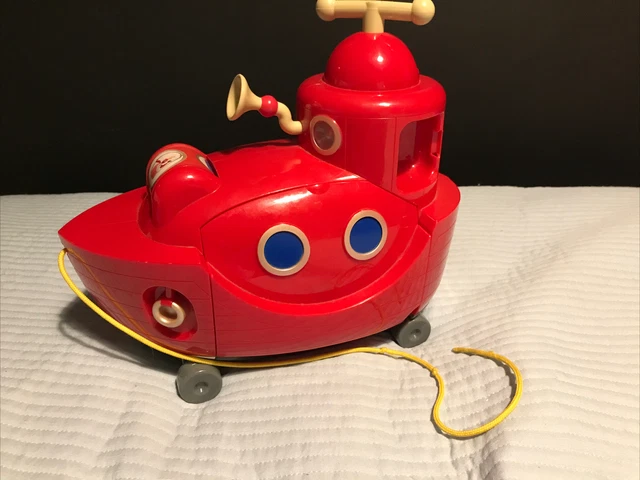 CBEEBIES TWIRLYWOOS BIG Red Boat Pull Along Toy £0.99 - PicClick UK