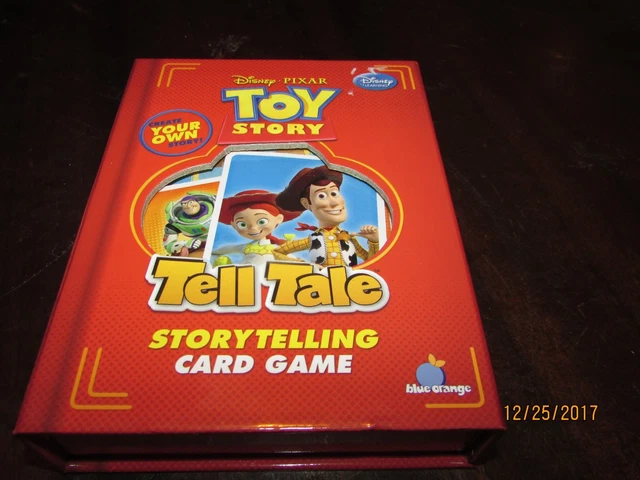 DISNEY/PIXAR TOY STORY Tell tale story telling card game, new, book ...