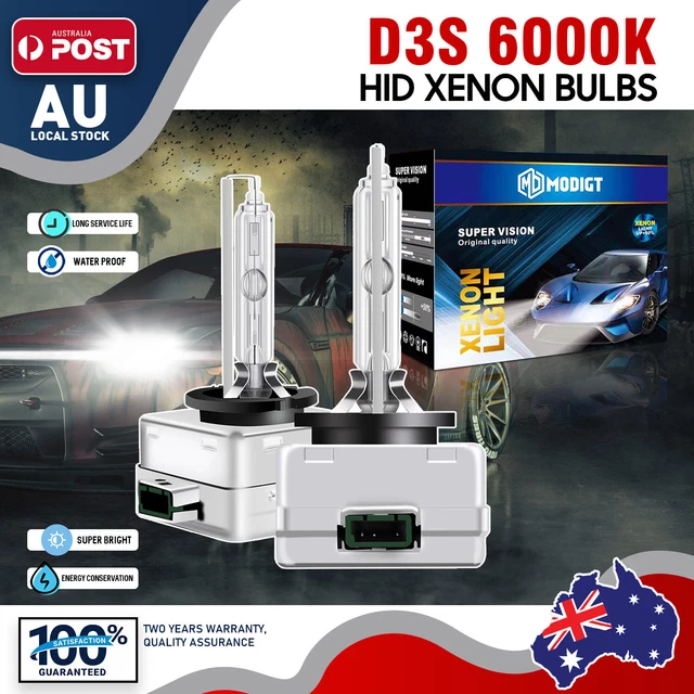 2x Oem D3s D3c 6000k Hid Xenon Headlight Bulb Globes Replace For