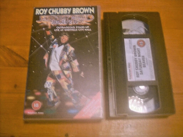 ROY CHUBBY BROWN-SATURDAY NIGHT BEAVER-STAND UP COMEDY-VHS TAPE-1st bid ...
