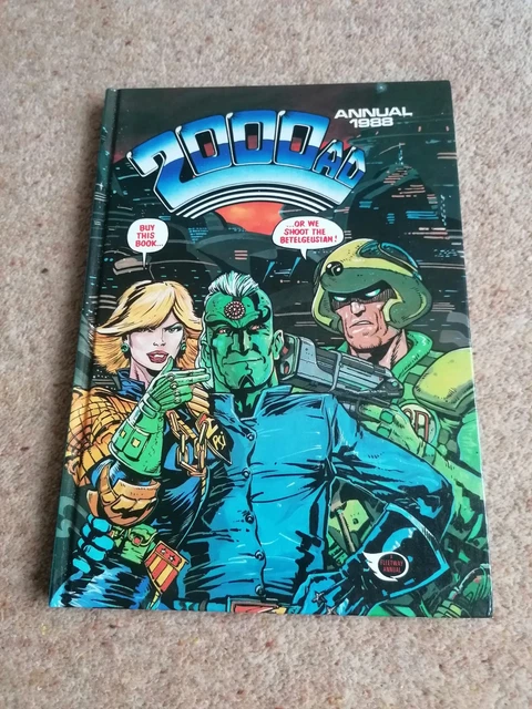 2000AD ANNUAL 1988 Judge Dredd, Judge Anderson, Strontium Dog £10.80 ...