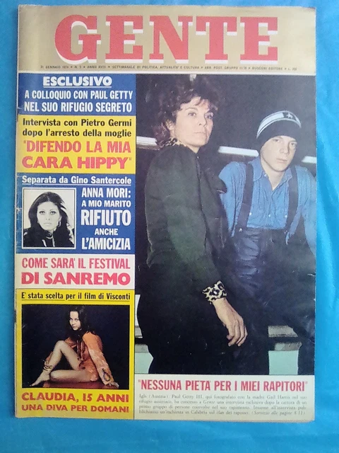 GENTE N.05/74-HERBERT PAGANI/OMAR Sharif/Celentano/Anna Mori/Paola ...
