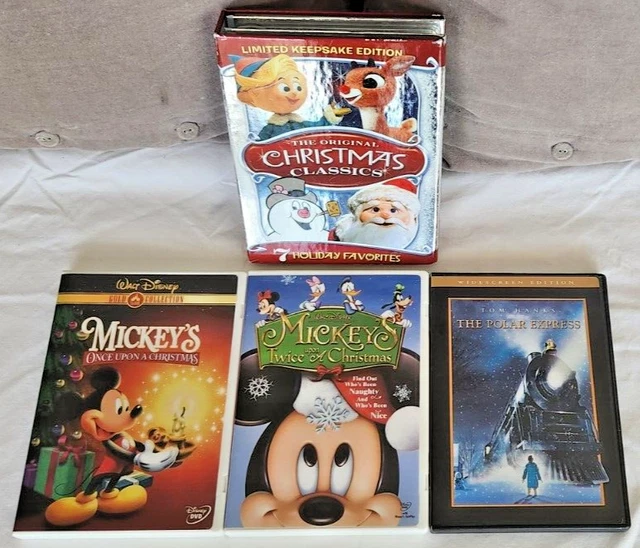LOT OF HOLIDAY Classics Boxed Set, DISNEY & WB Animated Kids Movies on ...