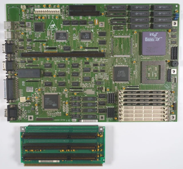 MAINBOARD 486 SIEMENS Nixdorf D756 :: Overdrive Socket :: Opti498 : PCD ...