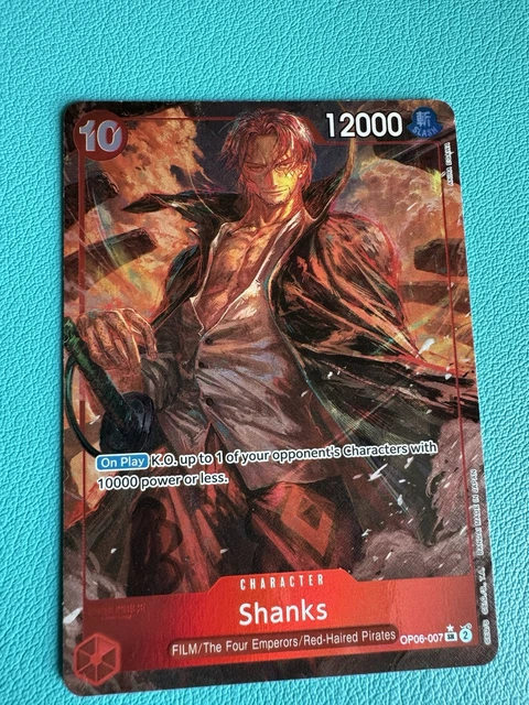 SHANKS OP09-004 SR Alt Art One Piece Card Game Emperors In The New World CCG TCG £15.28 ...
