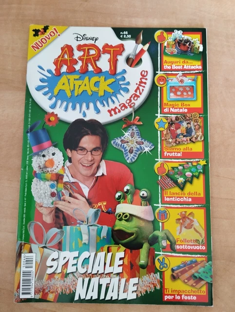 2005 12 DISNEY Art Attack Magazine Dicembre 2005 N.46 Speciale Natale ...