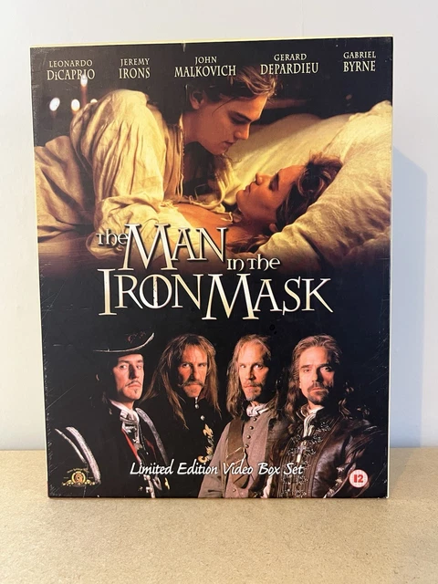 THE MAN IN The Iron Mask, Limited Edition Video Box Set, Book, VHS £17. ...