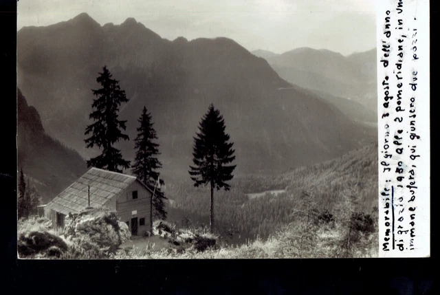 VALBRUNA (UDINE). JOF Fuart. Rifugio PELLARINI. Alpi Giulie. Vg. c/fr ...
