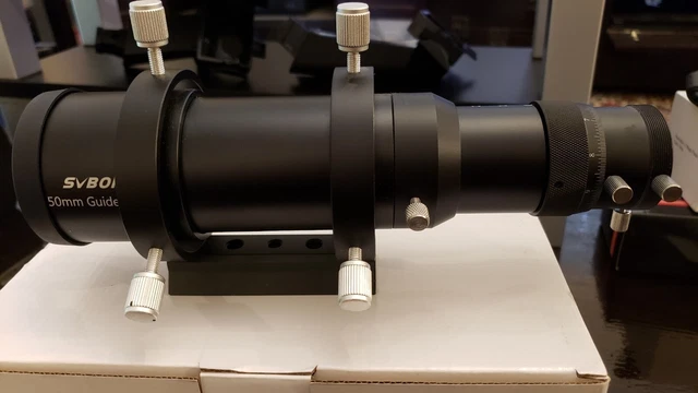 SVBONY SV106 GUIDE Scope 50mm with Helical Focuser Excellent Condition ...