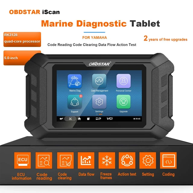 OBDSTAR ISCAN YAMAHA Marine Diagnostic Tablet Code Reading Code ...