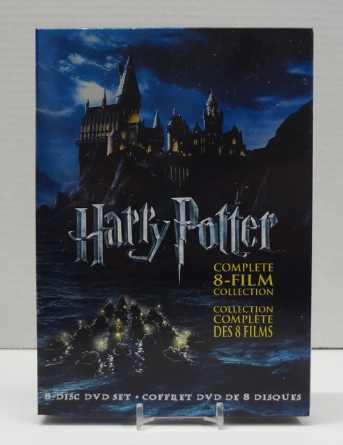 HARRY POTTER COMPLETE 8 Film Collection 8 Disc Dvd Set With Slipcover ...