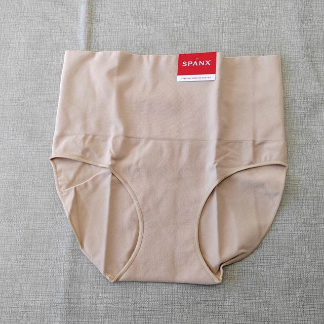SPANX EVERYDAY SHAPING Brief UK 12-14 Size M Beige Control Underwear Knickers £13.50 - PicClick UK