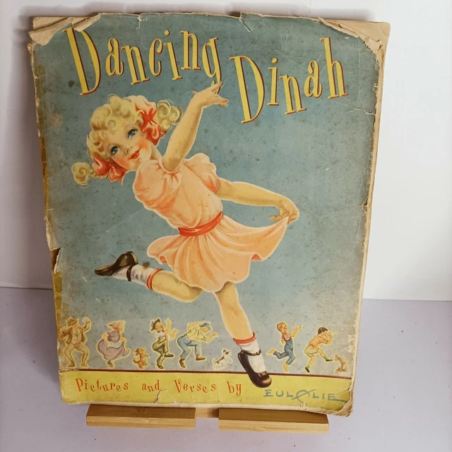 DANCING DINAH - Vintage Antique Cartoon Comic story book paperback ...