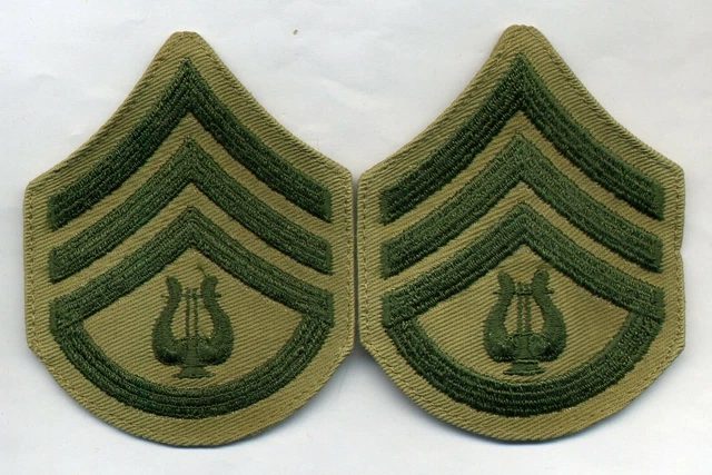 USMC. GRADE STAFF SERGEANT Music Female US Marine Corps (L174) EUR 4,50 ...