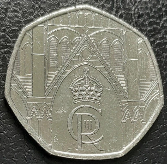 UNCROWNED KING CHARLES 50p coin 2023 £1.00 - PicClick UK