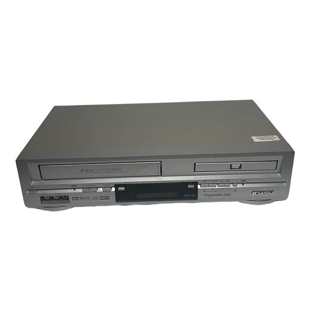 SANSUI VRDVD4100A DVD/VCR Combo Unit VHS Player TESTED Working NO ...