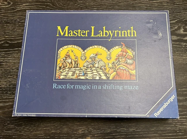 MASTER LABYRINTH RAVENSBURGER Maze Board Game 1991 Complete Vintage £21 ...