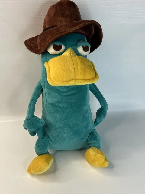 DISNEY - PERRY the Platypus Agent P Detective Plush Toy - Phineas ...